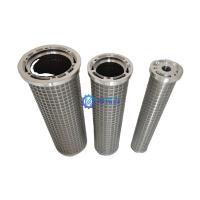 China Sintered Wire Mesh 0.5 Micron Stainless Steel Filter Element , Hydraulic Oil Filter for sale