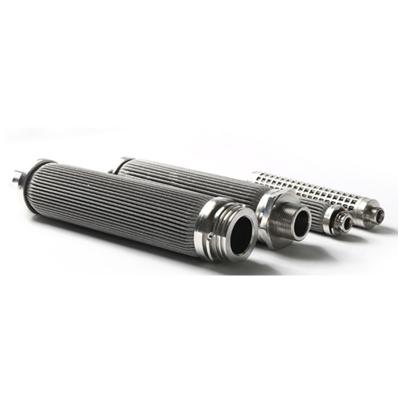 China Stainless Steel Hydraulic Filter Element 10 Micron Chemical Fiber Mesh Fuel Filter for Industrial Machinery for sale