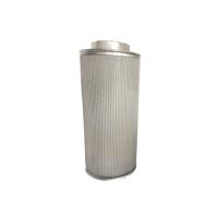 China Stainless Steel Pleated Hydraulic Oil Filter 5-60um 10 inch DOE SOE Fittings Tank Mounted for sale
