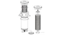 China Hydraulic Suction Filter with Steel Mesh Element for Pump Protection 60L/min for sale