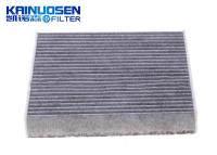 China Black Automotive Air Conditioning Filter KT-CF-08 Anti Virus 215x190x28mm for sale