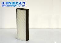 China Glass Fiber PTFE Auto Cabin Filter Extruded Aluminum Frame Dust Proof for sale