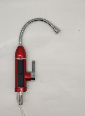 China Digital 3000W Tankless Hot Water Tap For Bathroom Sink for sale