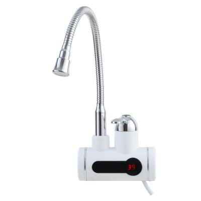 China 220 Volt Kitchen Instant Hot Water Tap Hot / Cold Water Mixer for sale