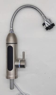 China Digital 3000W Tankless Hot Water Tap For Bathroom Sink for sale