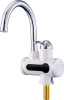 China Bathroom IPX4 Instant Digital Electric Hot Water Tap 360 Degree Rotating for sale