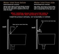 China 304 SS Electric Kitchen Instant Hot Water Tap 2-3L/Min LVD IPX4 for sale