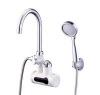 China 3kw SS304 Element Electric Shower Heater Faucet Water Heater Tap For Kitchen for sale