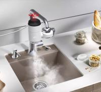 China ABS Instant Hot Sink Faucet 220V Instant Water Heater Tap For Kitchen IPX4 for sale