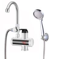 China ABS Plastic 220v Bathroom Hot Water Tap 3000w fast electric heated basin tap for sale