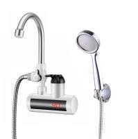 China 220v ABS Wall Mounted Heating Tap RoHs Ipx4 Hot Water Tap For Kitchen for sale