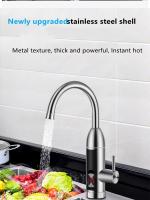 China Energy Saving Thermal Electric Faucet 3000W 220v Instant Electric Heating Faucet for sale