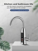 China Energy Saving Thermal Electric Faucet 3000W 220v Instant Electric Heating Faucet for sale