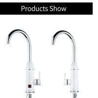 China 304 Stainless Digital Control Electric Faucet LVD Fast Electric Heating Water Tap for sale