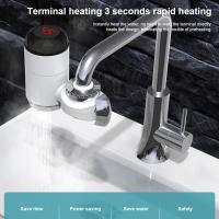 China 3000W Electric Instant Heating Water Faucet automatic hot water tap ABS Material for sale