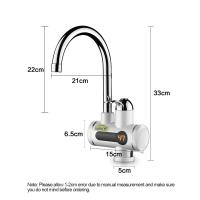 China 304 Stainless Instant Electric Water Heater Tap IPX4 Deck Mounted Kitchen Faucet for sale