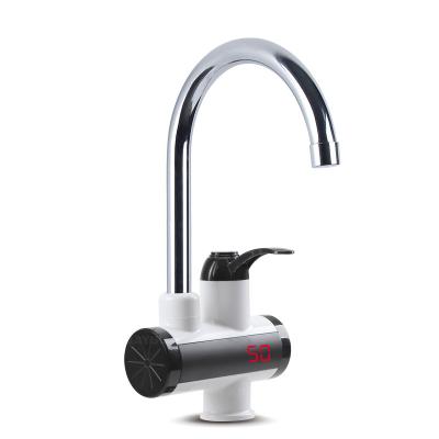 China 3000W Tankless Hot Water Tap Instant Cold Water Faucet 2-3L/Min RoHs for sale