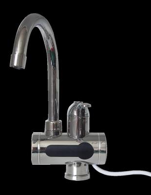 China Instant Heating Electric Hot Water Tap LVD With LED Temperature Display for sale
