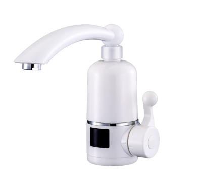 China LED Display Digital Control Electric Faucet 220 Volt Bathroom Tap LVD for sale