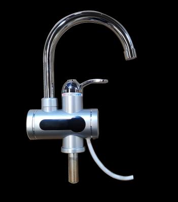 China IPX4 Instant Electric Hot Water Tap 220V Electric Heated Basin Tap 30-60℃ for sale