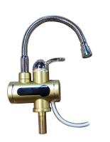 China Plastic Shell Digital Control Electric Faucet Instantaneous Hot Water Tap RoHs for sale