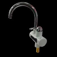 China Deck Mounted Electric Hot Water Tap Instant 2-3L/Min 3KW For Kitchen for sale