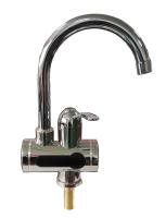 China Vacuum Coating Electric Hot Water Tap LVD With LED Temperature Display for sale