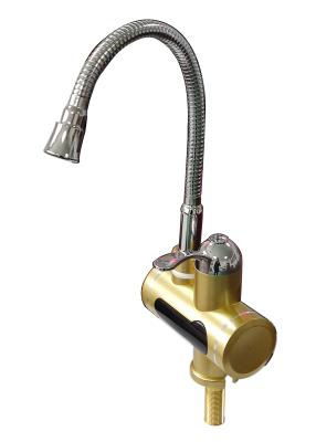China Temperature Display Digital Control Electric Faucet Paint Spray Electric Tap for sale