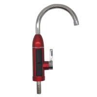 China Digital Control Kitchen Hot Water Tap Single Handle Faucet 220V for sale