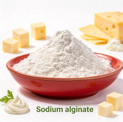 China 25kg Bulk Food Grade Sodium Alg Natrium Alginate E401 for sale