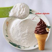 China Natural E401 Sodium Alginate Powder Food Additive 25kg for sale