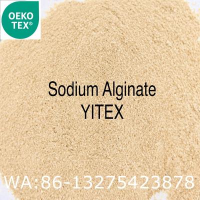 China Hydrophilic Gel Tie Dye Sodium Alginate Thickener Emulsifier Gelling Agent for sale