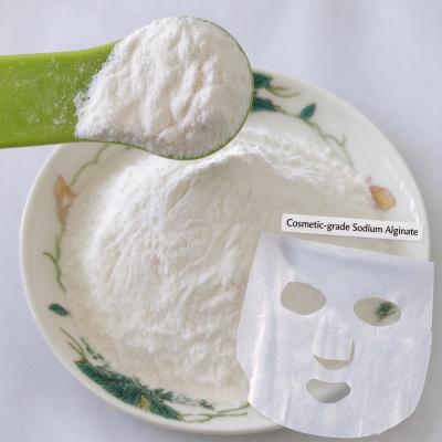 China Biodegradable Sodium Alginate Chemical Seaweed Derived Natural Thickener For Cosmetics for sale