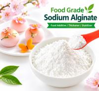 China Water Retention Polysaccharide Sodium Alginate Products Food Grade Cas No. 9005-38-3 for sale