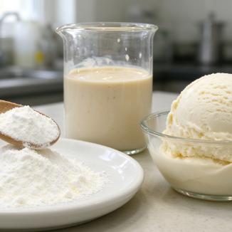 China Thickener Stabilizer Food Sodium Alginate Kelp For Ice Cream And Frozen Desserts for sale