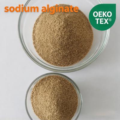China Bulk Sodium Alginate Tie Dye Thickener Powder Natural Seaweed Source for sale