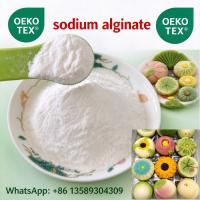 China Powdered Kelp Gum Sodium Alginate For Food Heat Irreversible Gel Water Soluble for sale