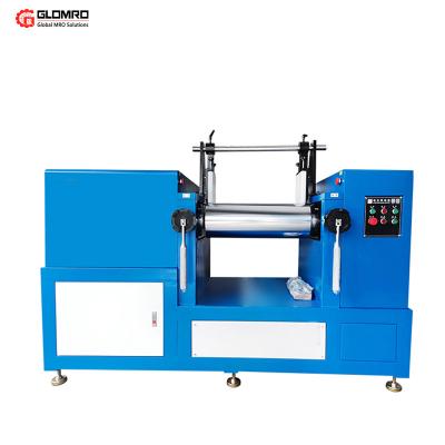 China Table Type Open Two Roller Mixer Instrument Plastic Rubber Silicone Mixing for sale