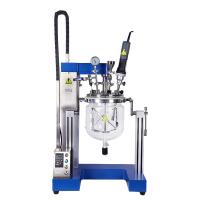 China 230rmp Laboratory Chemical Vacuum Reactor Emulsion Gel 500W for sale