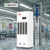 China Large Capacity 192L Explosion-proof Indoor / Outdoor Air Dryer Commercial Dehumidifier Industrial For Cotton Mill Warehouse for sale
