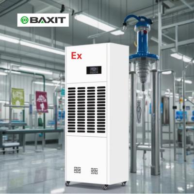 China Large Capacity 192L Explosion-proof Indoor / Outdoor Air Dryer Commercial Dehumidifier Industrial For Cotton Mill Warehouse for sale