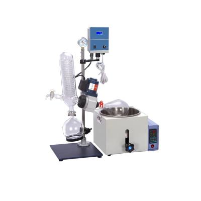China Supplier Small Rotary Evaporator 1L/2L/5L Vacuum Rotary Evaporator for sale