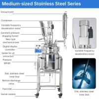 China 30-liter Double-layer Stainless Steel Reactor, Portable, With Customization Included for sale