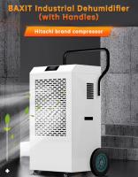 China Commercial dehumidifier with wheels - Industrial-grade dehumidification function suitable for large spaces for sale
