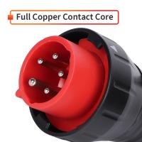 China Plug-in Device Industrial Socket And Plug 5pin Waterproof WF2 Anti Corrosion And Explosion Proof for sale
