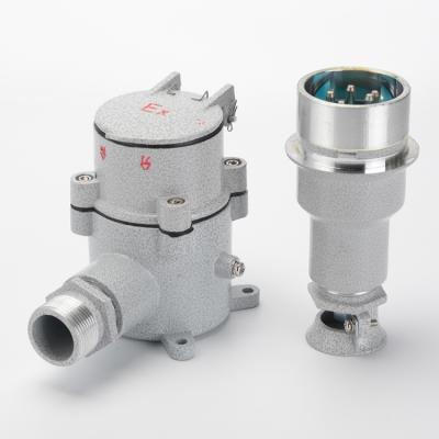 China ATEX 16A 220V Explosion-Proof Plug 3P+N IP66 Industrial Socket for sale