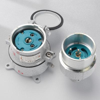 China 16A 220V Explosion-Proof Plug and Socket 3P+N G3/4 for sale