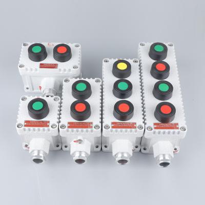 China Explosion Proof Control Button Aluminum Alloy 10A Emergency Stop Switch for sale