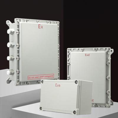 China Customizable holes for multi-sized explosion-proof junction boxes for sale