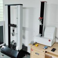 China Automatic electronic rubber general material tensile testing machine controlled by dual-arm computer, tensile strength tester for sale